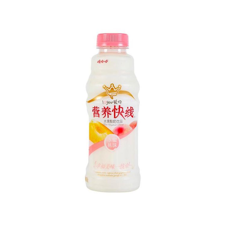 Wahaha Milk Drink Peach Flavor 500g Bestco Fresh Foods