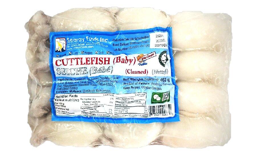 SEARAY Baby Cuttlefish Cleaned 400g – Bestco Fresh Foods