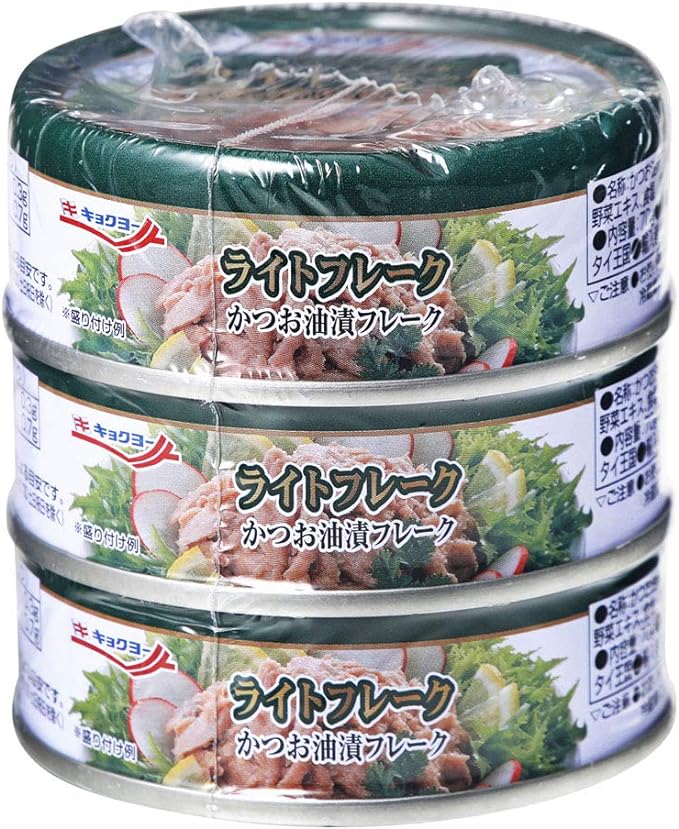 KYOKUYO Light Flake Bonito Oil Pickled Flake Can 110g – Bestco Fresh Foods