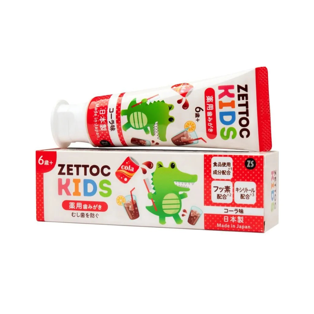 ZETTOC Kids Toothpaste Cola For Age 6+ 70g – Bestco Online Store 百市购