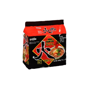 PAIDO FUN & YUM Hwa Ramyun With Soup Base Hot &Spicy 120g*5pks – Bestco ...