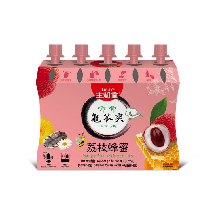 SUNITY Herbal Jelly Litchi And Honey Flavor 253g*5 – Bestco Fresh Foods