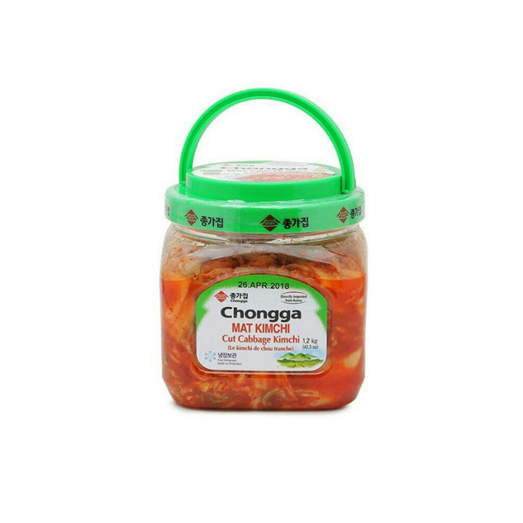 Chongga Mat Kimchi Cut Cabbage Kimchi 1.2kg – Bestco Fresh Foods