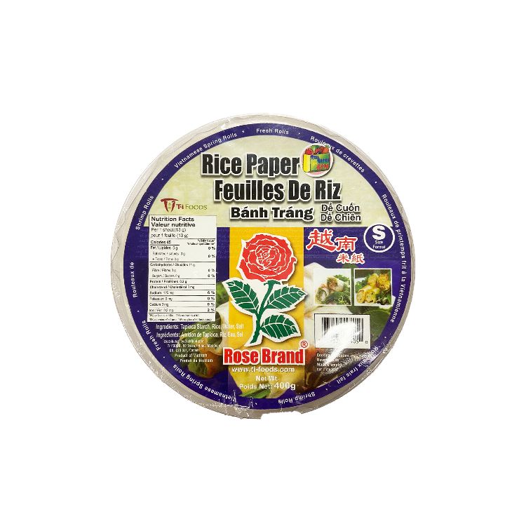 ROSE BRAND Rice Paper (S Size) 400g – Bestco Fresh Foods