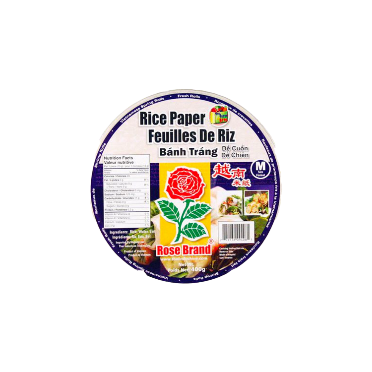 ROSE BRAND Rice Paper (M Size) 400g – Bestco Fresh Foods
