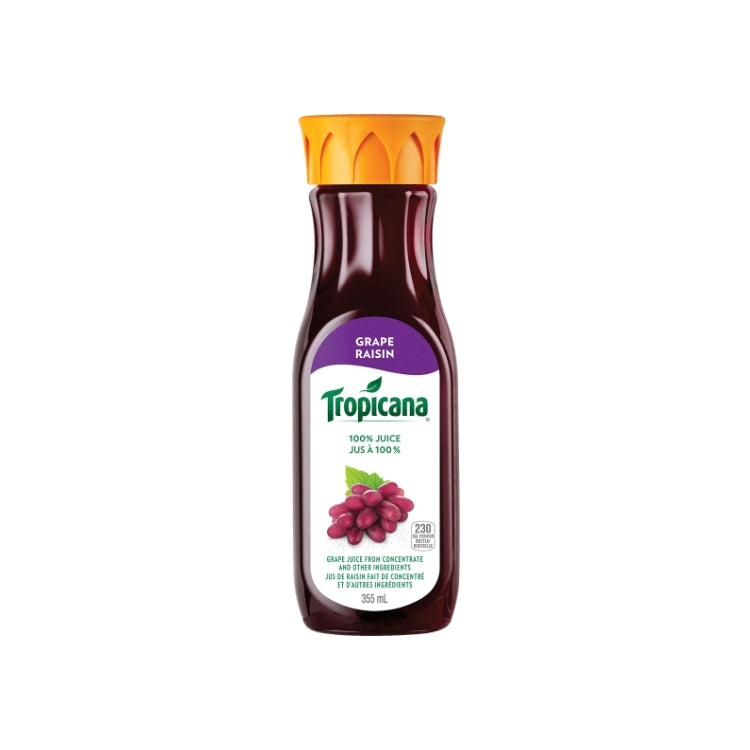 TROPICANA 100% Grape Juice 355mL – Bestco Fresh Foods