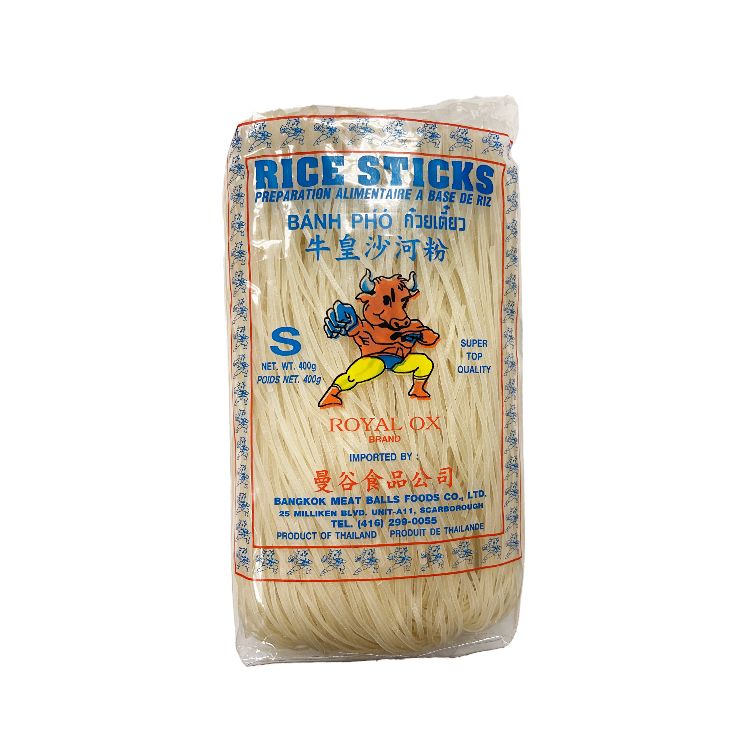 ROYAL OX Rice Sticks（Small) 400g – Bestco Fresh Foods