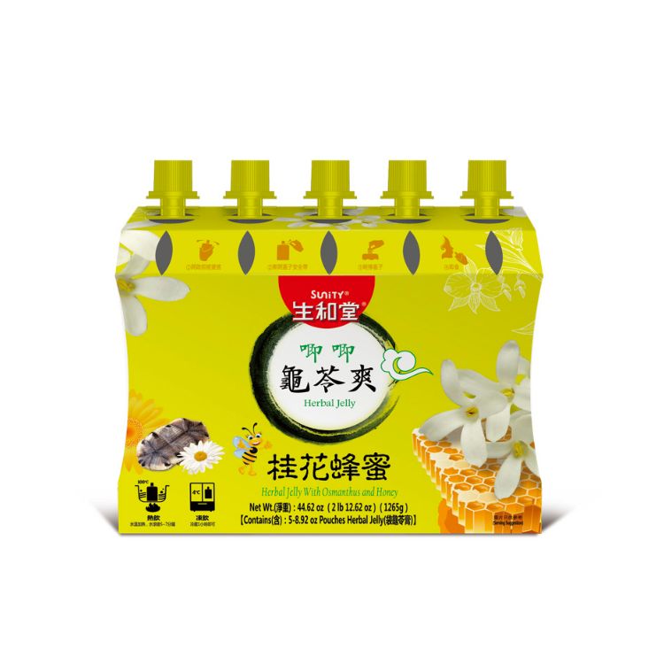 SUNITY Herbal Jelly Osmanthus And Honey Flavor 253g*5 – Bestco Fresh Foods