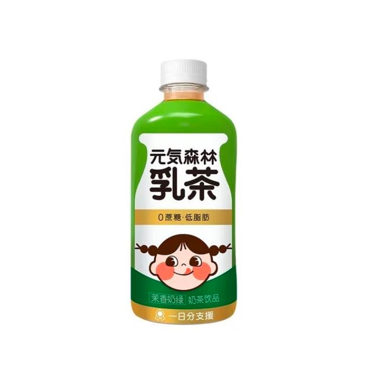 GENKI FOREST Milk Tea Green Tea Flavor 450ml – Bestco Fresh Foods